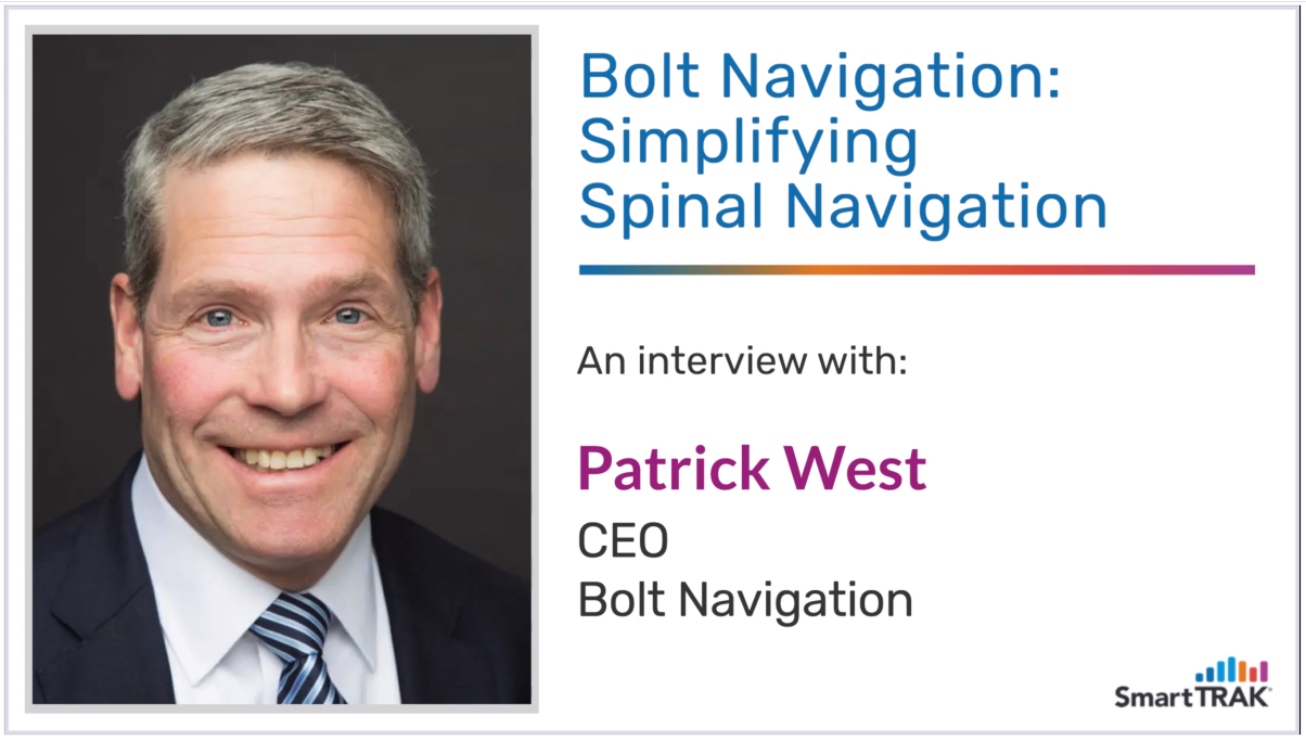 Bolt Navigation: Simplifying Spinal Navigation