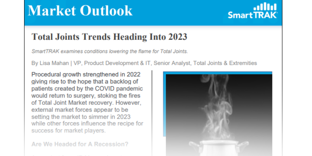 Total Joints Trends Heading Into 2023