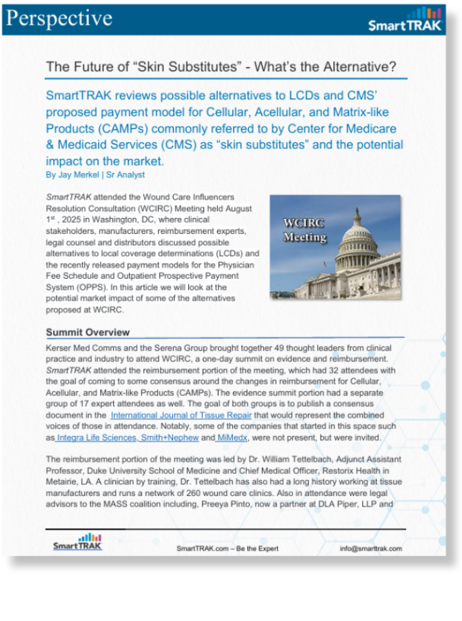 The Future of “Skin Substitutes” - What’s the Alternative?